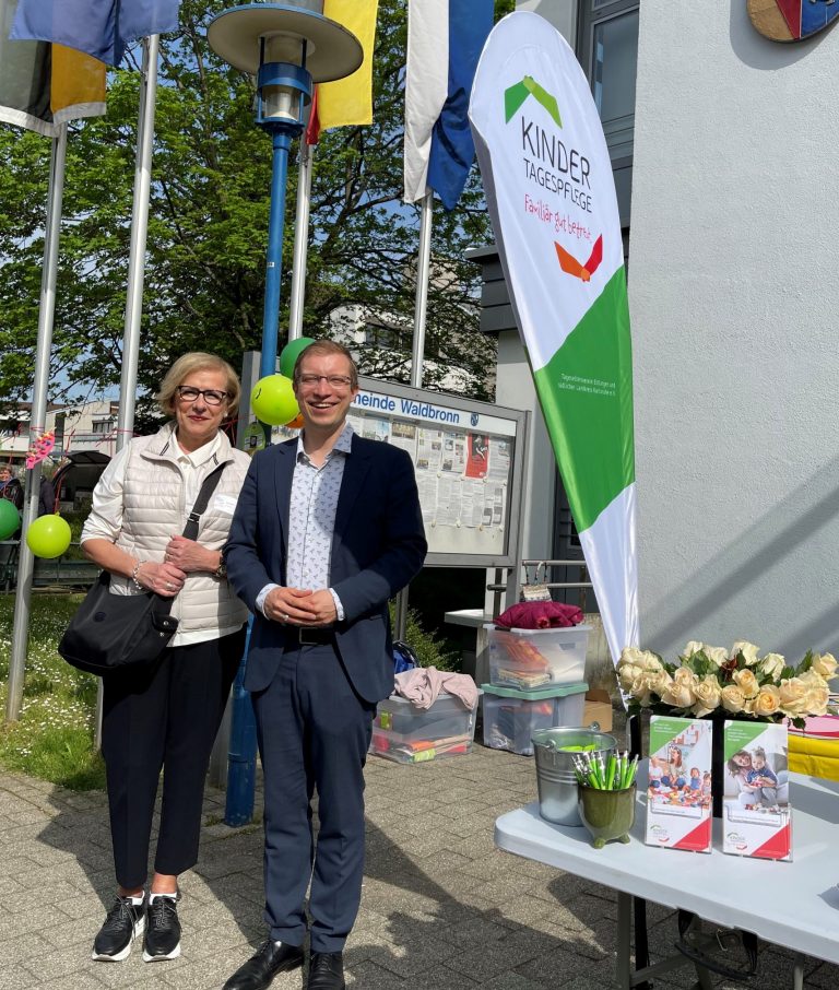 Aktion auf dem Waldbronner Wochenmarkt | TEV